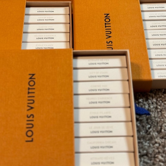 Louis Vuitton | Other | 7 Samples Left Louis Vuitton 2ml Perfume ...